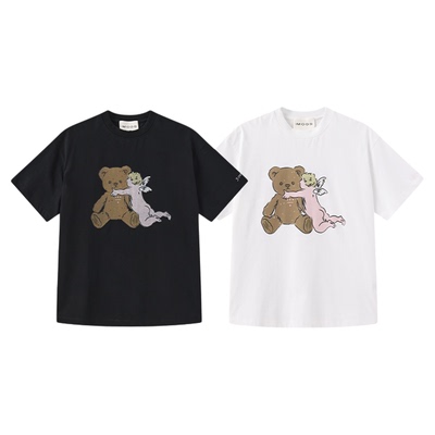 310MOOD泰迪小天使短袖T恤上衣