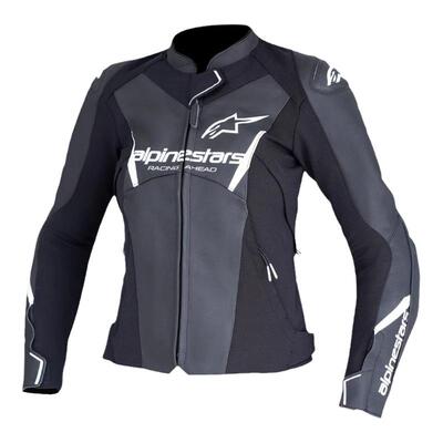 a星alpinestars摩托车皮衣FASTER V3防摔机车皮夹克机车服女款