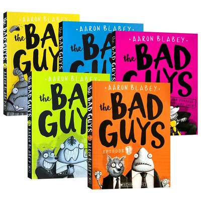 我是大坏蛋1-5册英文原版