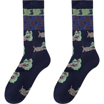 江南布衣童装袜子高筒袜休闲