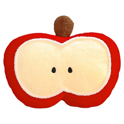 默默爱苹果抱枕毛绒玩偶