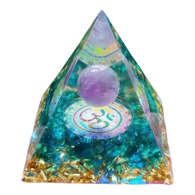 现代简约水晶几何桌面招财摆件