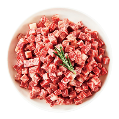 澳洲进口M9和牛炒饭牛肉粒 600g咖喱牛肉生鲜牛肉原切