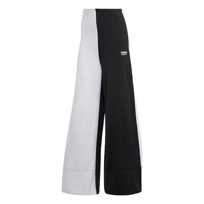 Adidas/阿迪达斯正品 三叶草新款女子针织高腰运动阔腿裤 FM2449