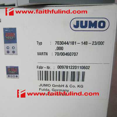 议价JUMO 00460707 久茂全新温控器 703044/181-148-23/000 dTRON