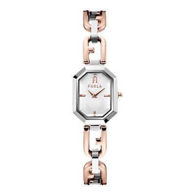 FURLA八角形石英女士简约手表