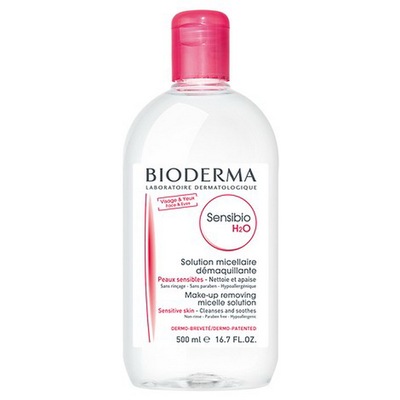 法国脸部深层清洁500ml粉水蓝水