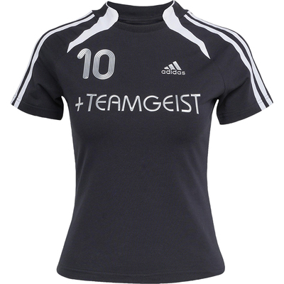 Adidas/阿迪达斯正品2025夏季款女士套头修身运动日常短袖KE9812