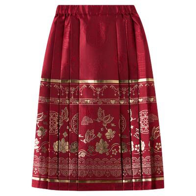 【新年】PawinPaw卡通小熊童装26年新款新中式国风女童马面裙