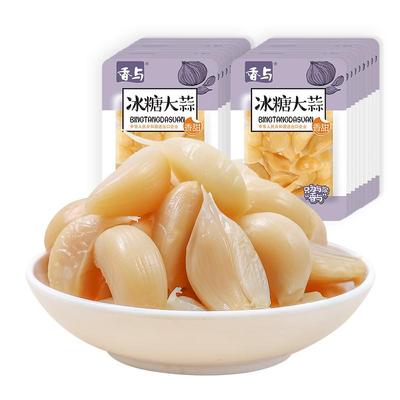 香与酸甜冰糖蒜瓣袋装甜蒜农家自制腌制大蒜头下饭小菜小包装配菜