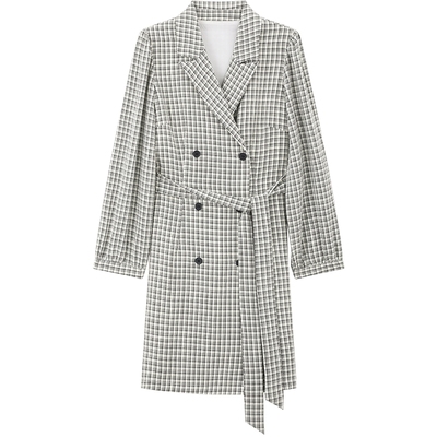 MindBridge气质通勤西装裙格纹