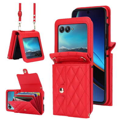 motorazr40手机壳背带插卡包