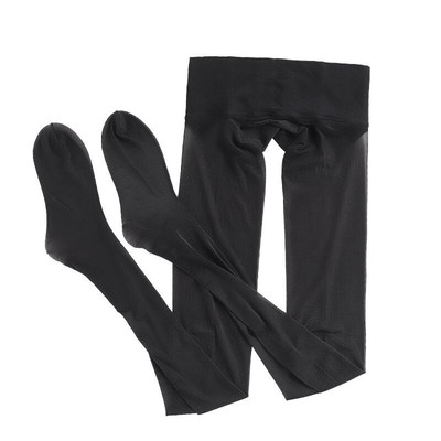 SK薄款性感马油网纱腰无缝裆丝袜