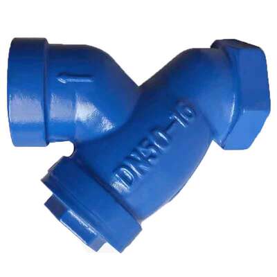 铸铁Y型丝扣过滤器内螺纹过滤器