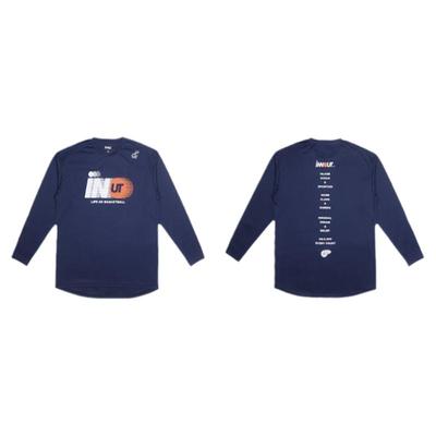 INNOUT LAB影子速干长袖T恤篮球训练服投篮服圆领透气运动球衣男