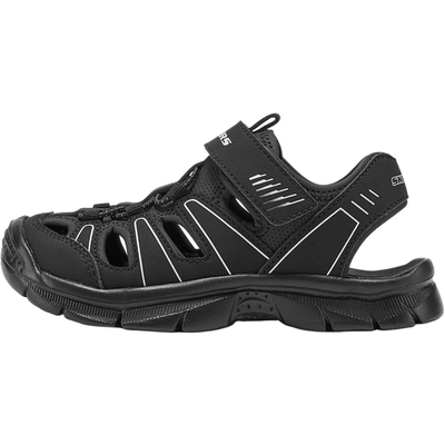 SKECHERS斯凯奇儿童ATHLEISURE运动休闲凉鞋406520L-BKSL