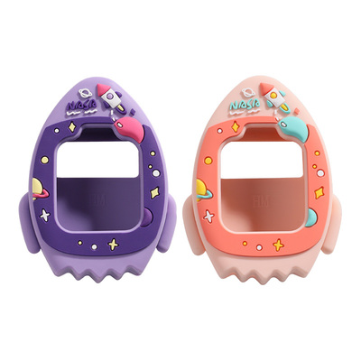 适用于redmi儿童手表吊坠红米电话手表表带硅胶挂脖MTSB28XUN卡通挂绳脖套专用高清钢化膜防摔保护壳外套配件