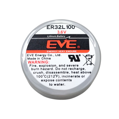 亿纬ER32L100胎压监测3.6V锂电池