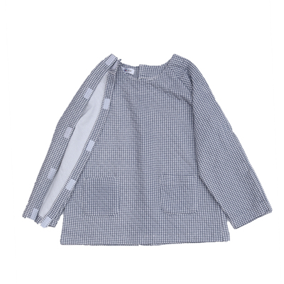 秋冬卧床瘫痪老人反穿护理衣服