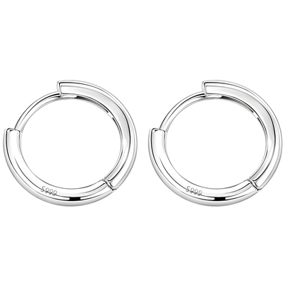 LNIEERS999足银女养耳洞耳环