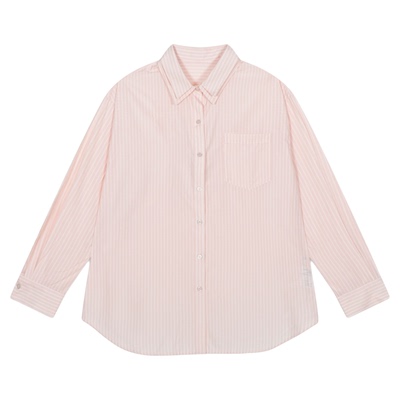 LOWRYS FARM衬衫女2026春季新款格纹松弛感廓形上衣638697