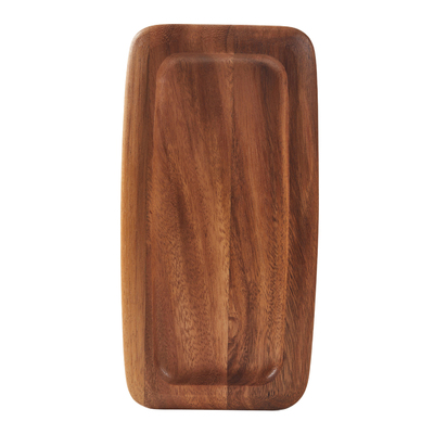 lcliving泰国相思木实木深槽托盘