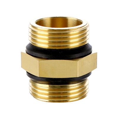 黄铜外丝直接带密封圈加厚