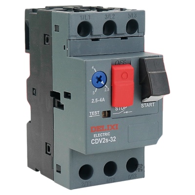 德力西马达保护器20A-25A断路器CDV2S-32电动机GV2-ME08C启动器