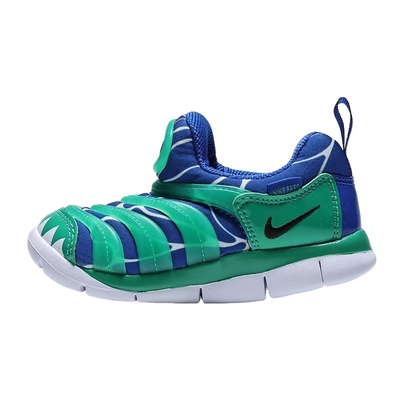 NIKE耐克毛毛虫鞋婴童鞋DYNAMO FREE LILS一脚蹬休闲鞋IO1626-300