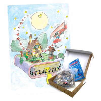 意大利进口动漫益智拼图减压玩具