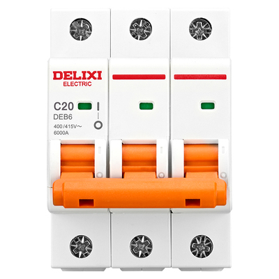 德力西DEB6空气开关漏电保护家用