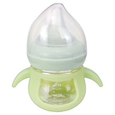婴儿迷你鸭嘴杯宝宝可爱小奶瓶防摔120ml防胀气PPSU食品级耐高温