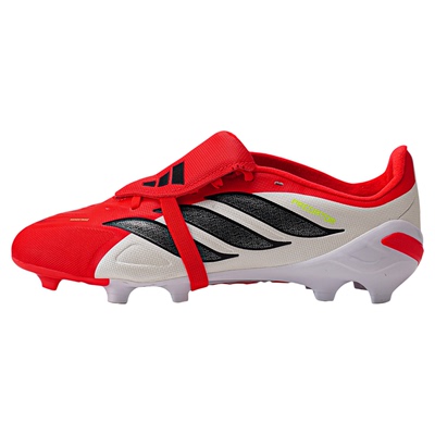 皇贝正品Adidas阿迪达斯猎鹰中端FG长钉真草翻舌儿童足球鞋JR7925