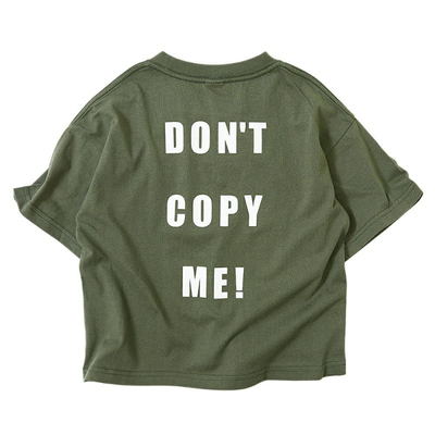 devirock纯棉宽版图案T恤