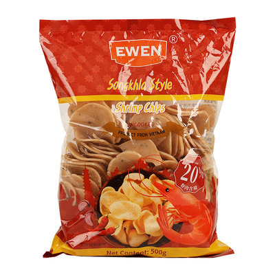 意文宋卡虾片自炸零食泰式龙虾片