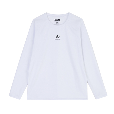 BSK球员同款 篮球训练紧身衣长袖跑步训练健身服男套装高弹速干衣