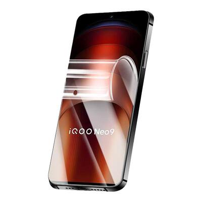 适用iqooneo9水凝膜曲面贴合