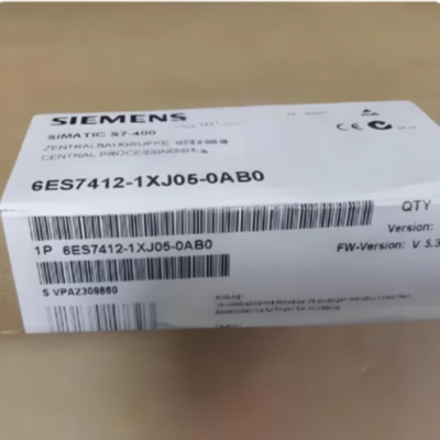 议价西门子6ES7412-1XJ05-0AB0中央处理器存储器6ES74121XJ050AB0