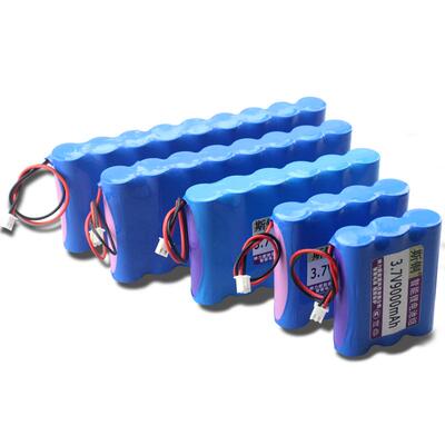 斯铜3.7V锂电池组多并3.7v单直排