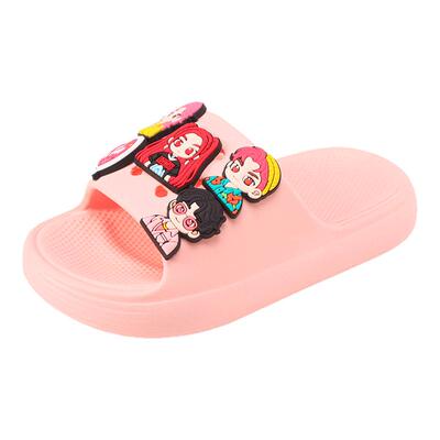 KPOP猎魔女团女童防滑凉拖鞋