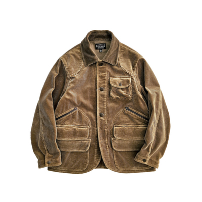 西里布西部黄石渐变猎装夹克外套