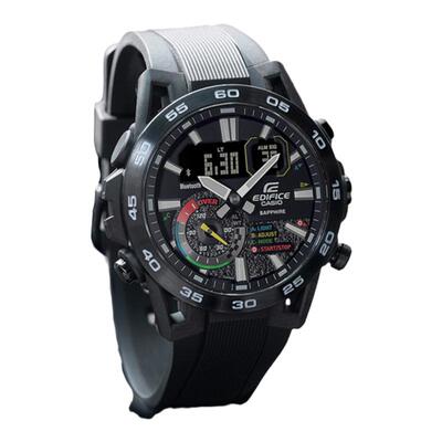 卡西欧休闲赛车手表男