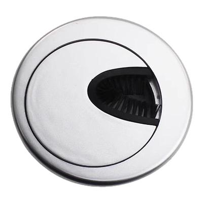 电脑办公桌穿线孔盖板