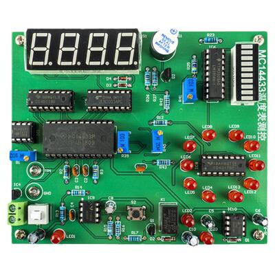 14433数字温度测控电路故障套件