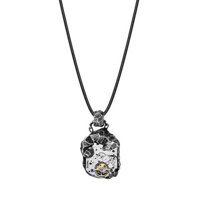 Seagull海鸥芯若磐石吊坠男女机械机芯小众设计项链