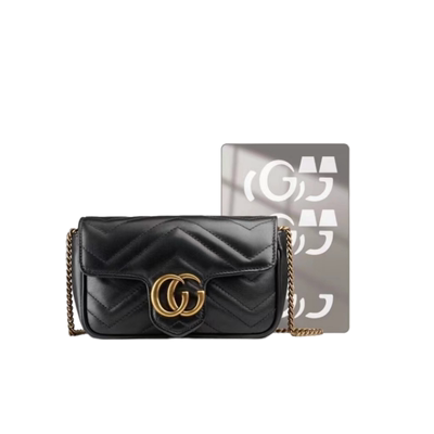 适用古驰Gucci Marmont supermini马蒙迷你链条包防磨损五金贴膜