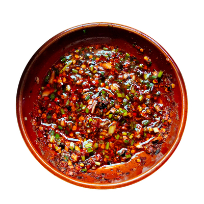 贵州遵义柴火糊辣椒蘸水香辣调料