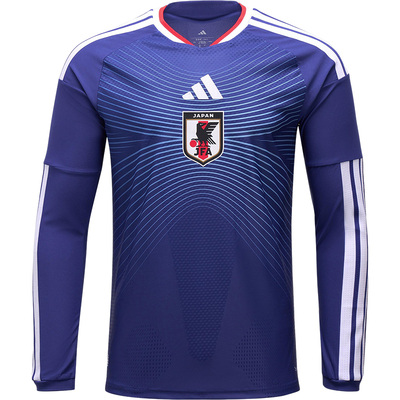 Adidas/阿迪达斯正品日本队男士时尚足球运动修身透气T恤JZ9681