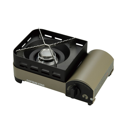 CAPTAINSTAG户外防风卡式炉便携