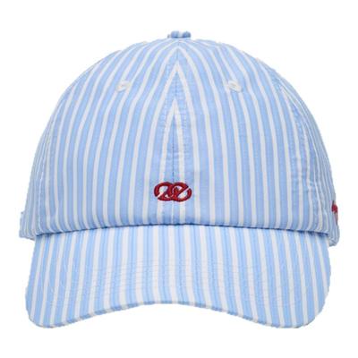 lostinecho撞色条纹logo棒球帽